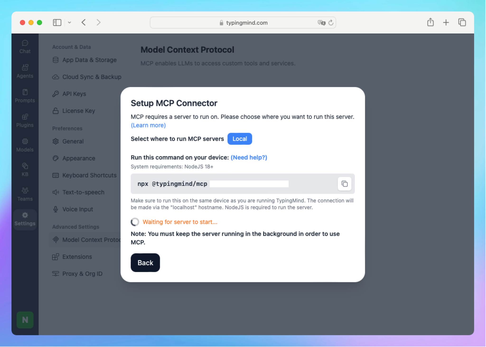 Set up HTTPs for MCP
