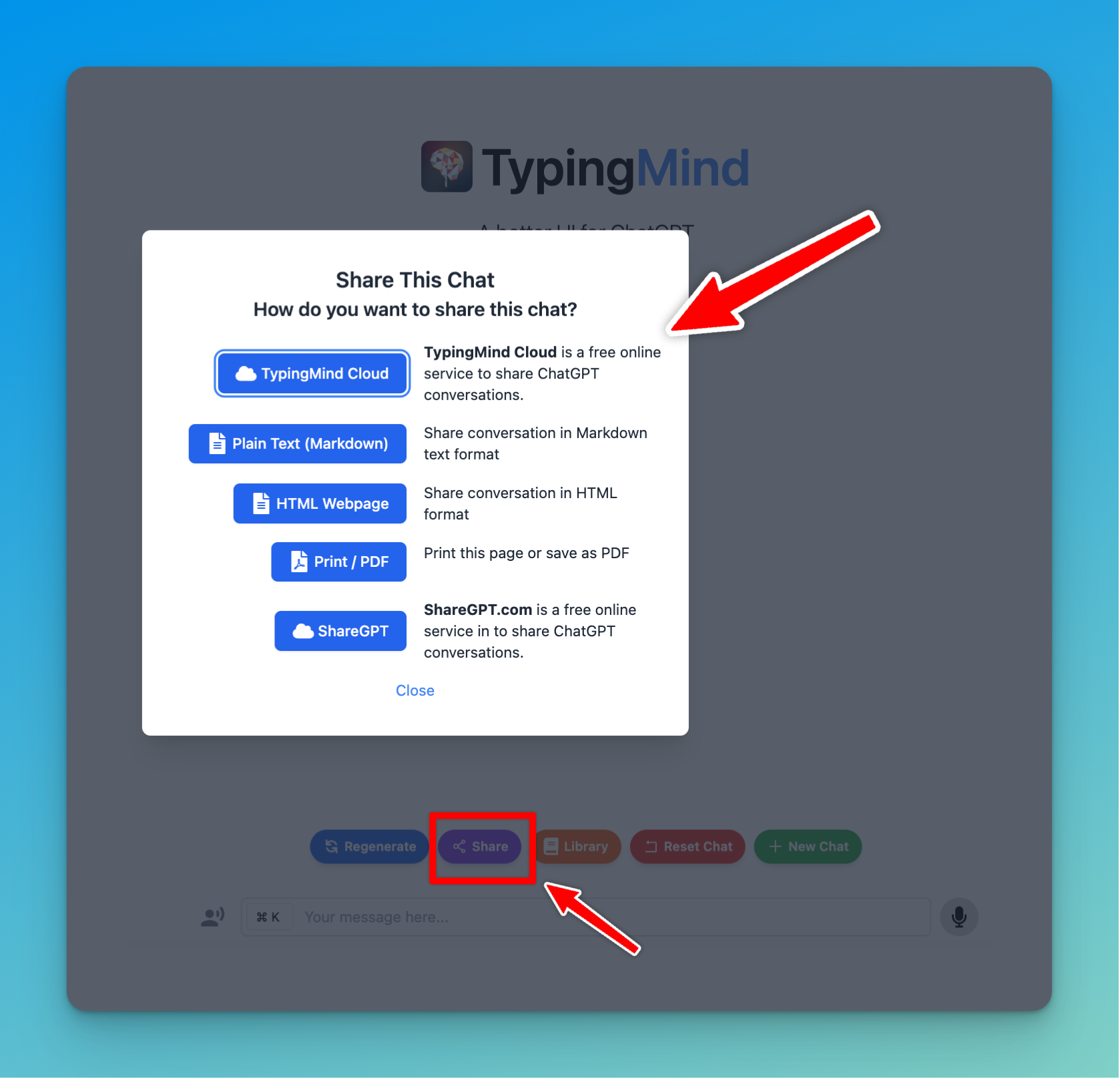 Get started with TypingMind