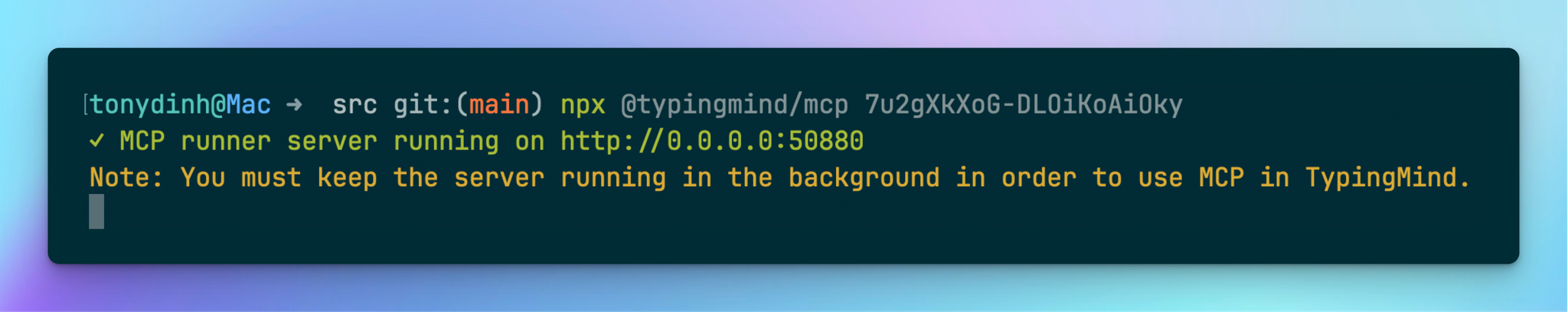 Model Context Protocol (MCP) in TypingMind