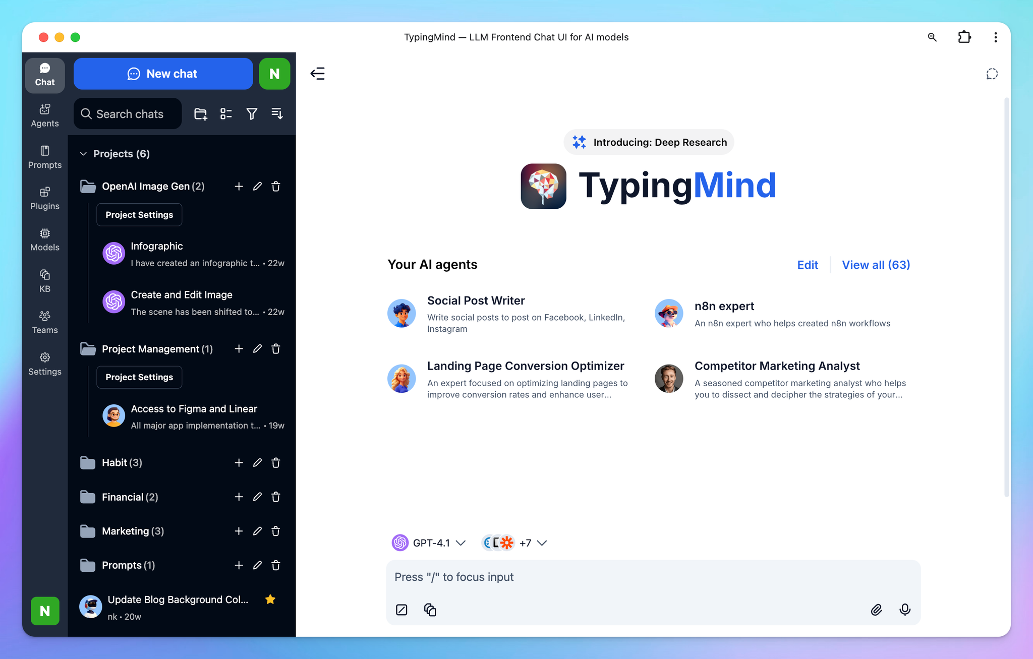 Get started with TypingMind