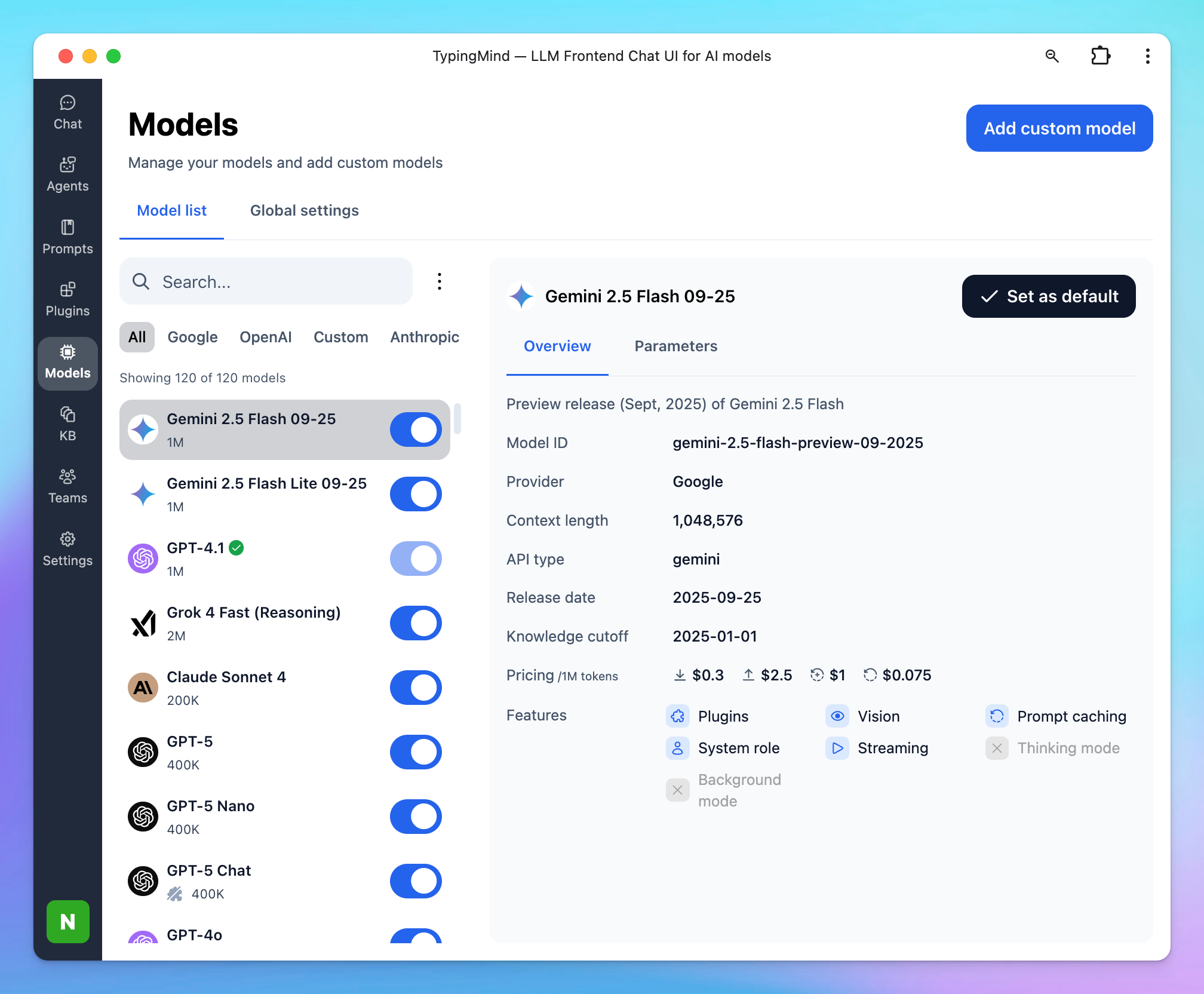 Get started with TypingMind
