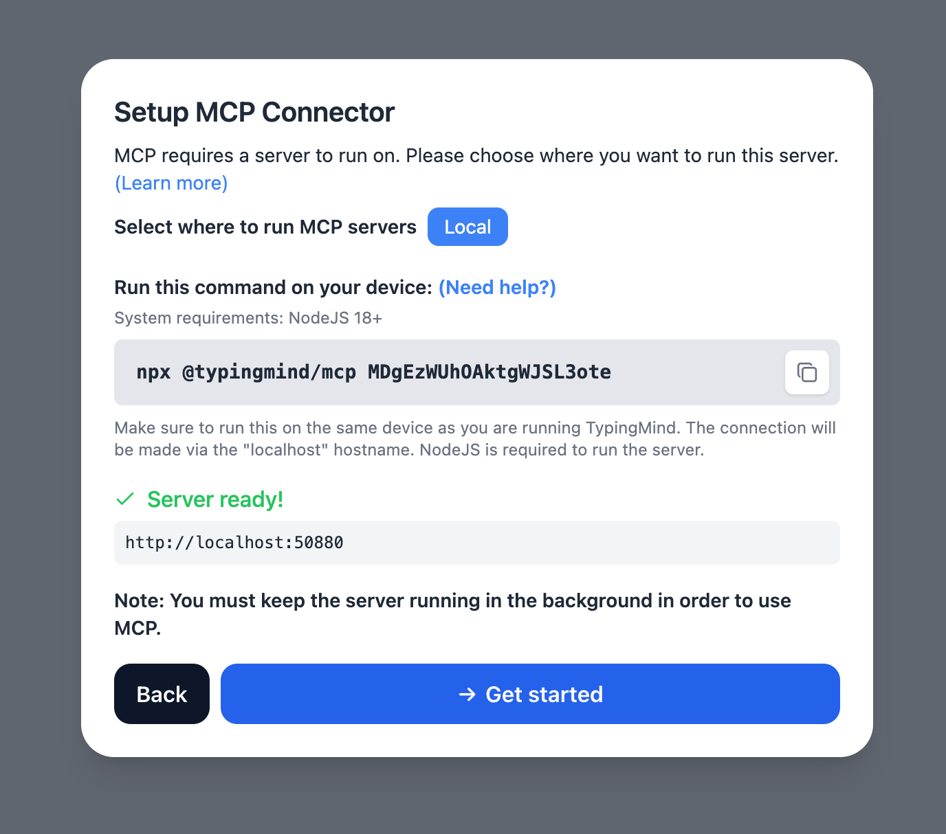 Model Context Protocol (MCP) in TypingMind