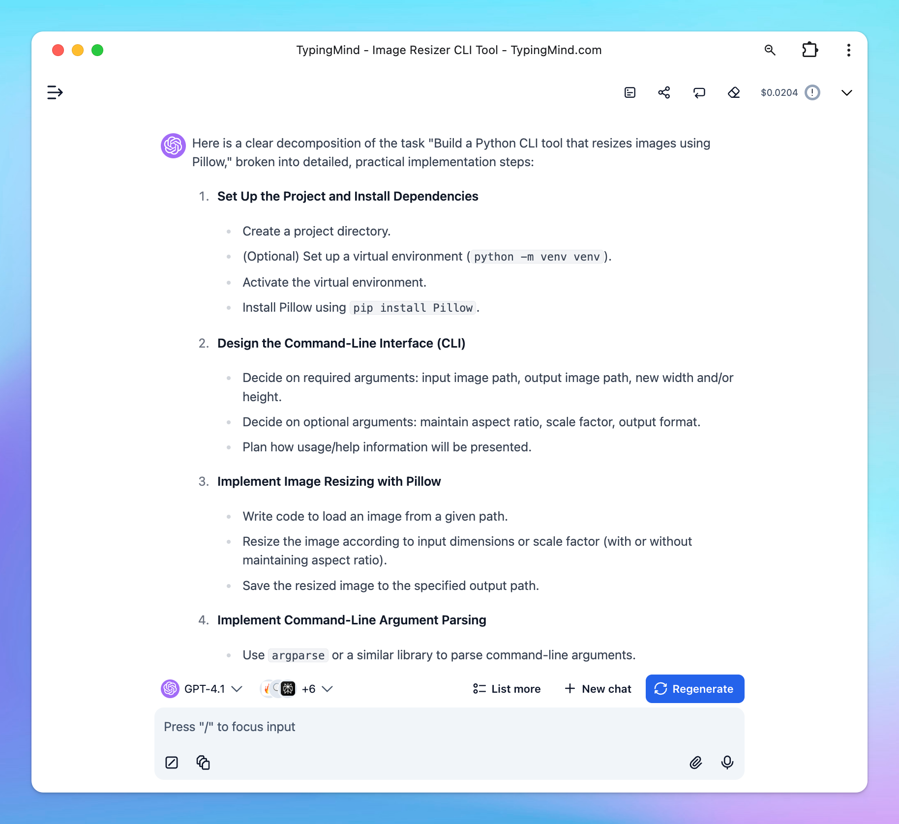 TypingMind MCP + Sequential Thinking