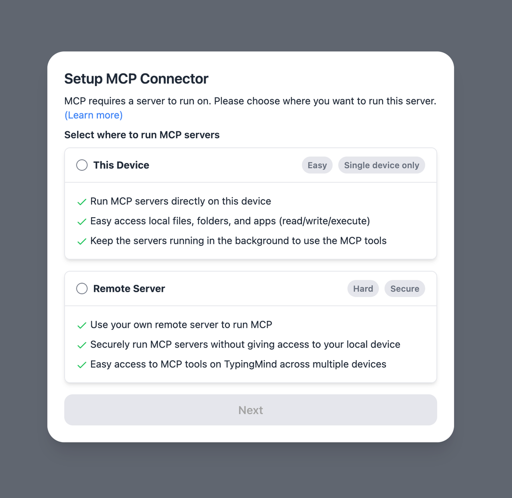 TypingMind MCP + Github