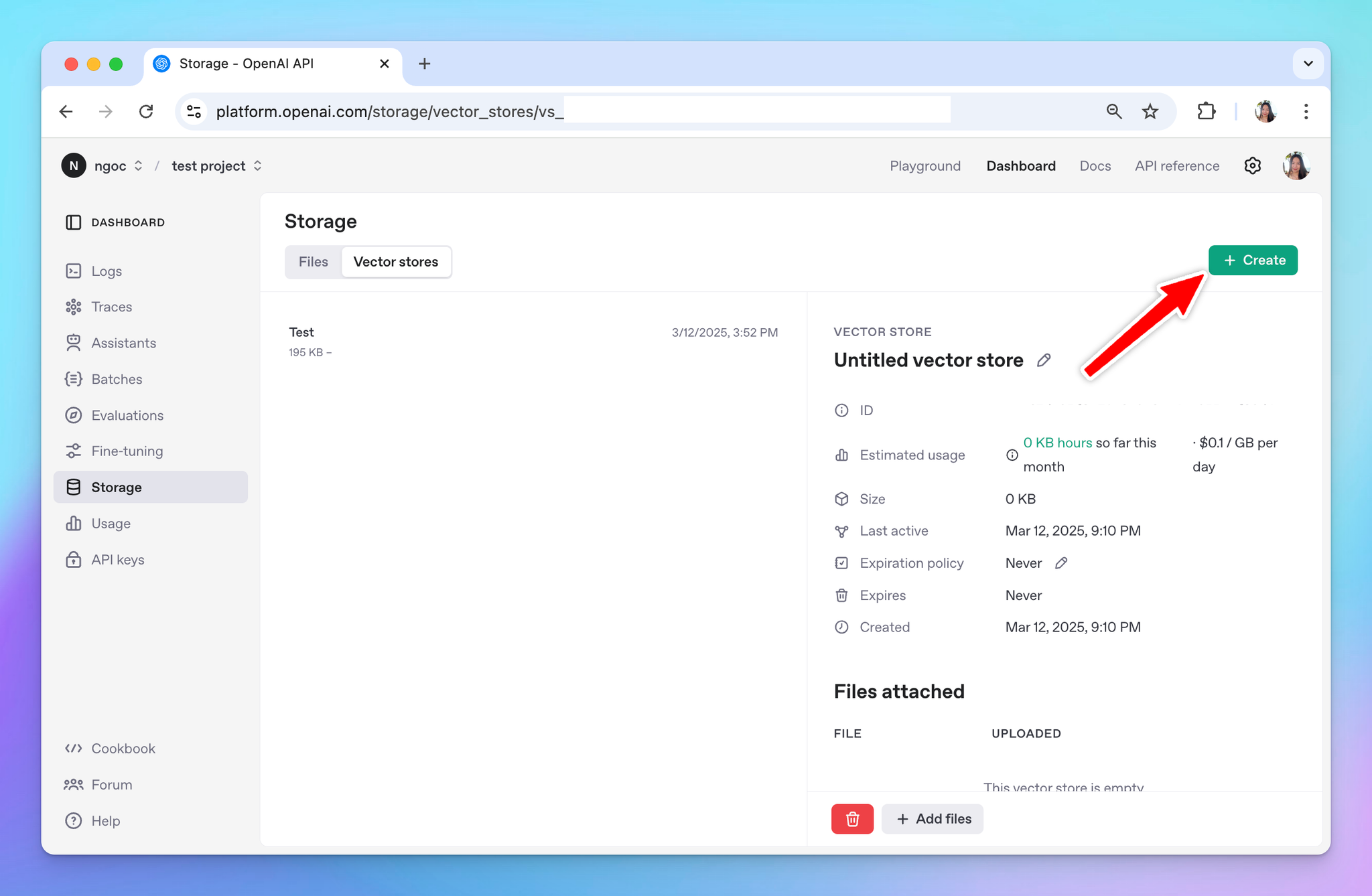 OpenAI File Search (RAG)