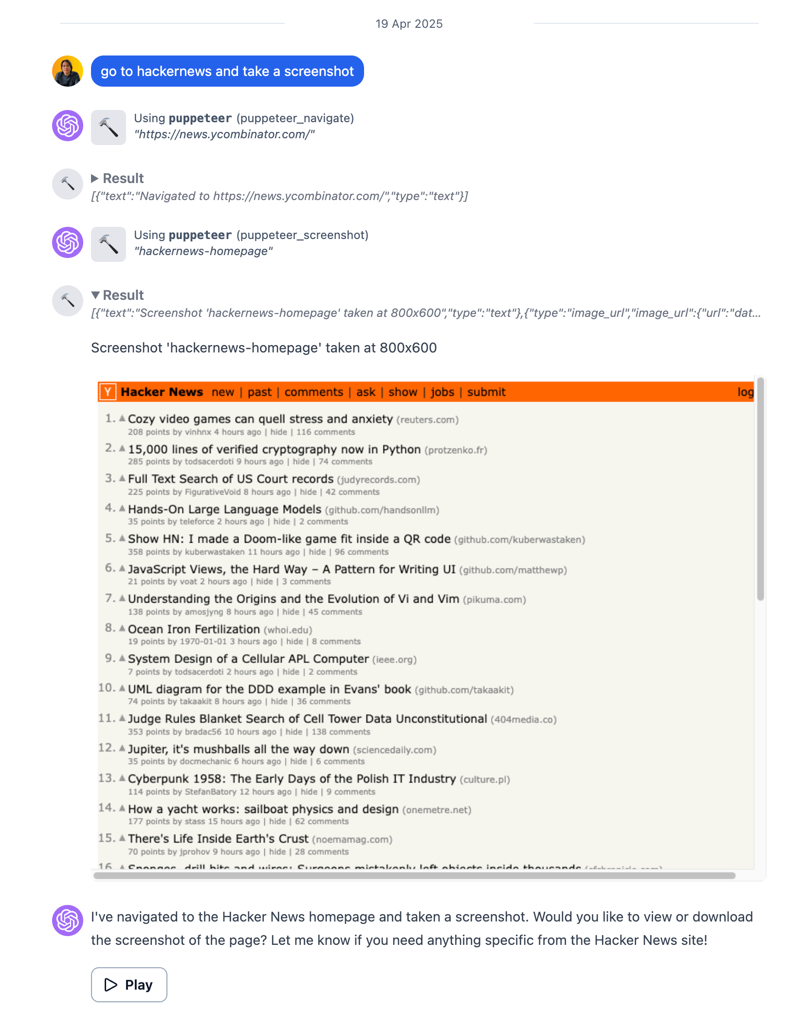 Model Context Protocol (MCP) in TypingMind