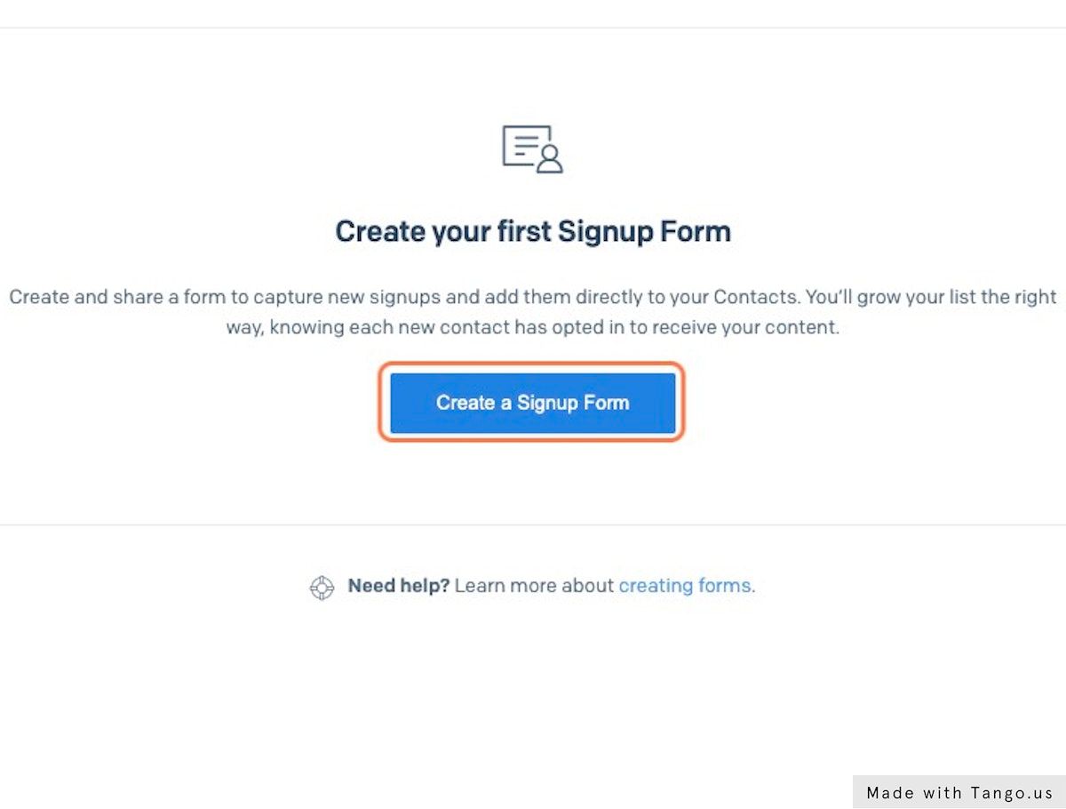 SendGrid signup form - Notaku Docs