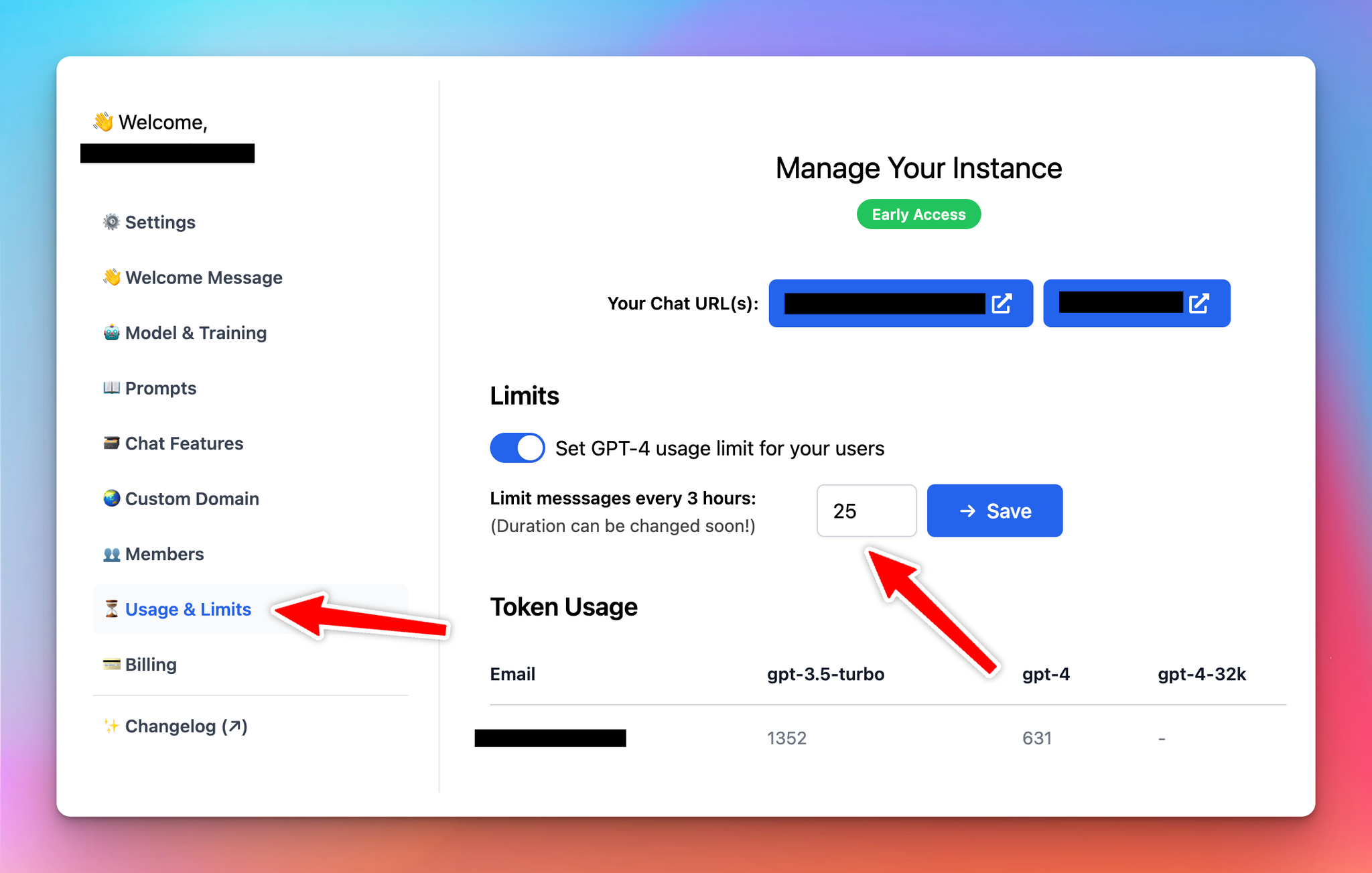 Custom Prompts, Custom Chat Features, Usage & Limits (Custom Deployment) - TypingMind Blog