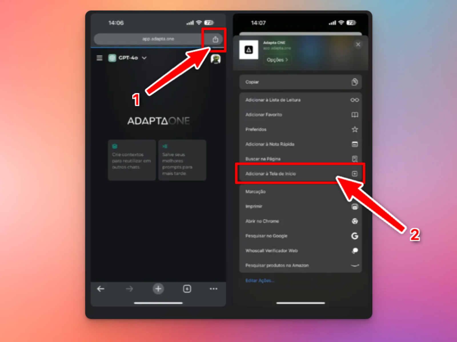 Atualizações da Adapta