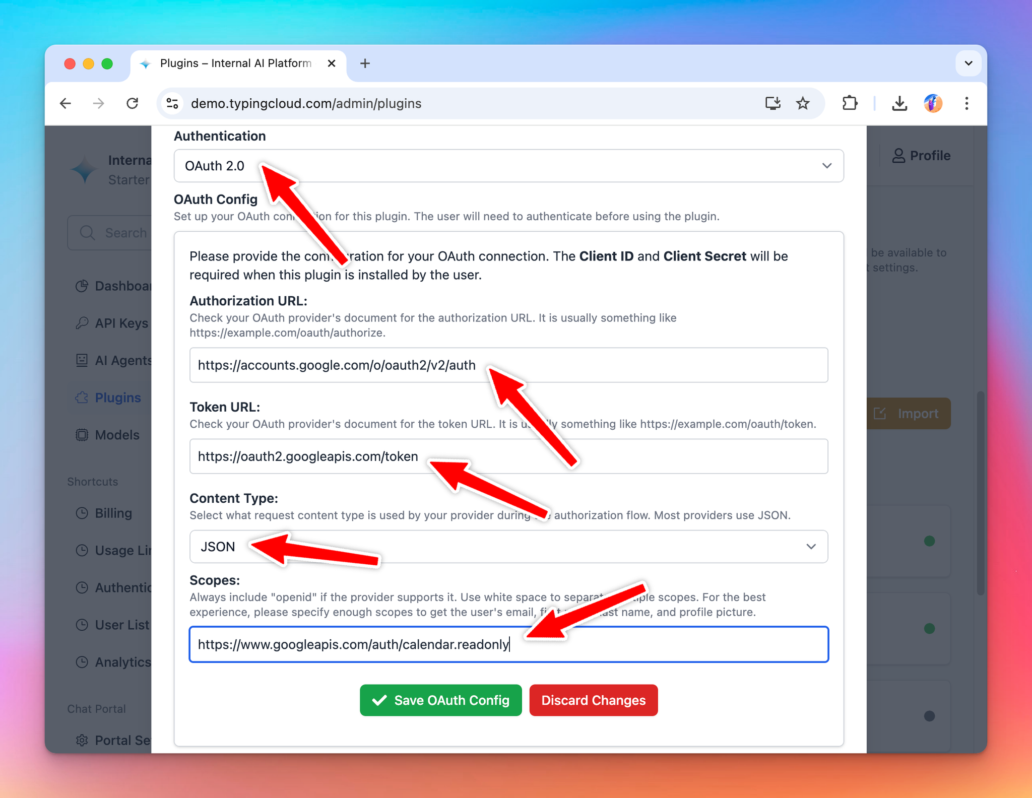 Tutorial: Google Calendar Plugin with OAuth 2.0 Tutorial: Google Calendar Plugin with OAuth 2.0