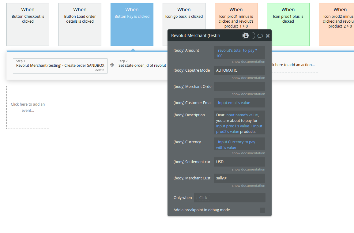 Revolut Merchant Checkout