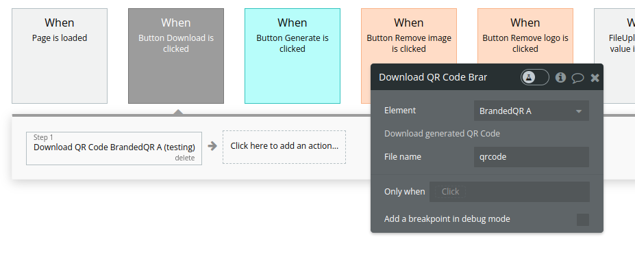 Custom QR code Generator