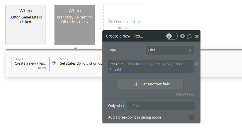 Custom QR code Generator