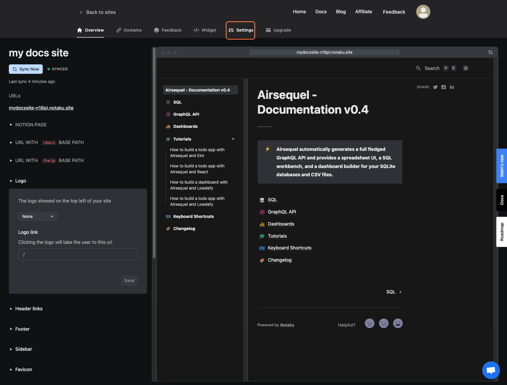 Adding an user to a website (seats) - Notaku Docs