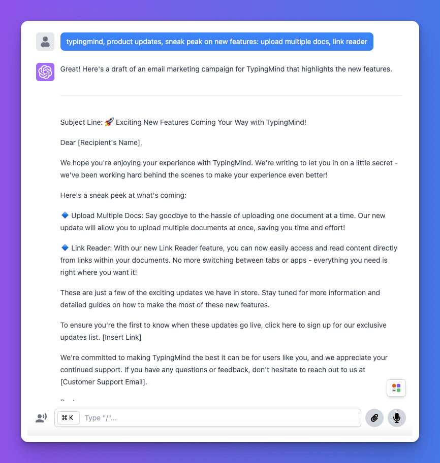 9 Proven Successful ChatGPT Prompts for Marketing - TypingMind Blog