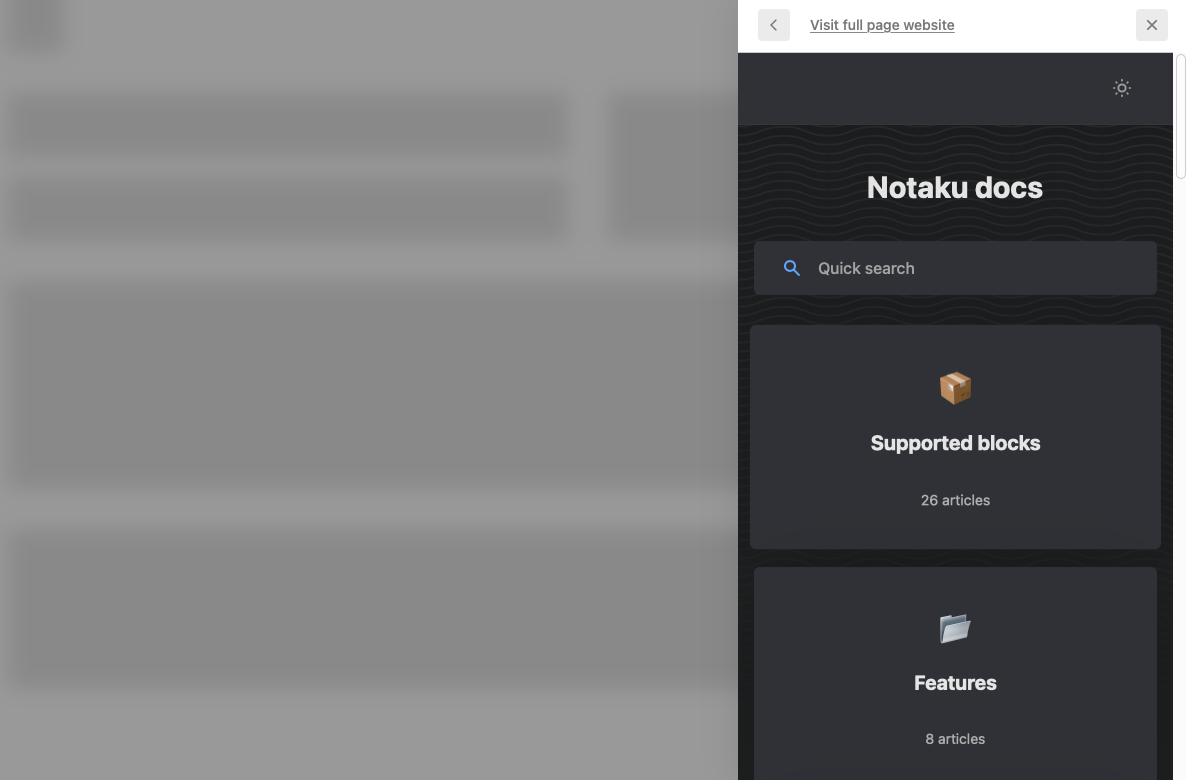 How to create an help center website with Notion - Notaku Blog