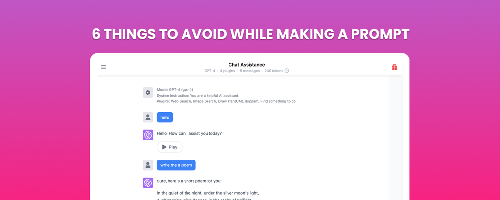 6 Wrong Things You Might Get When Making A Chatgpt Prompt 