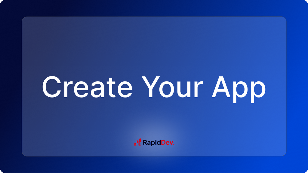 Create Your App