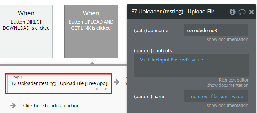 Base64 File Uploader & Downloader