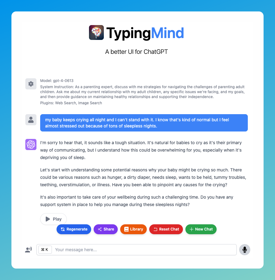 Unlocking the Power of ChatGPT's System Instruction on TypingMind - TypingMind Blog