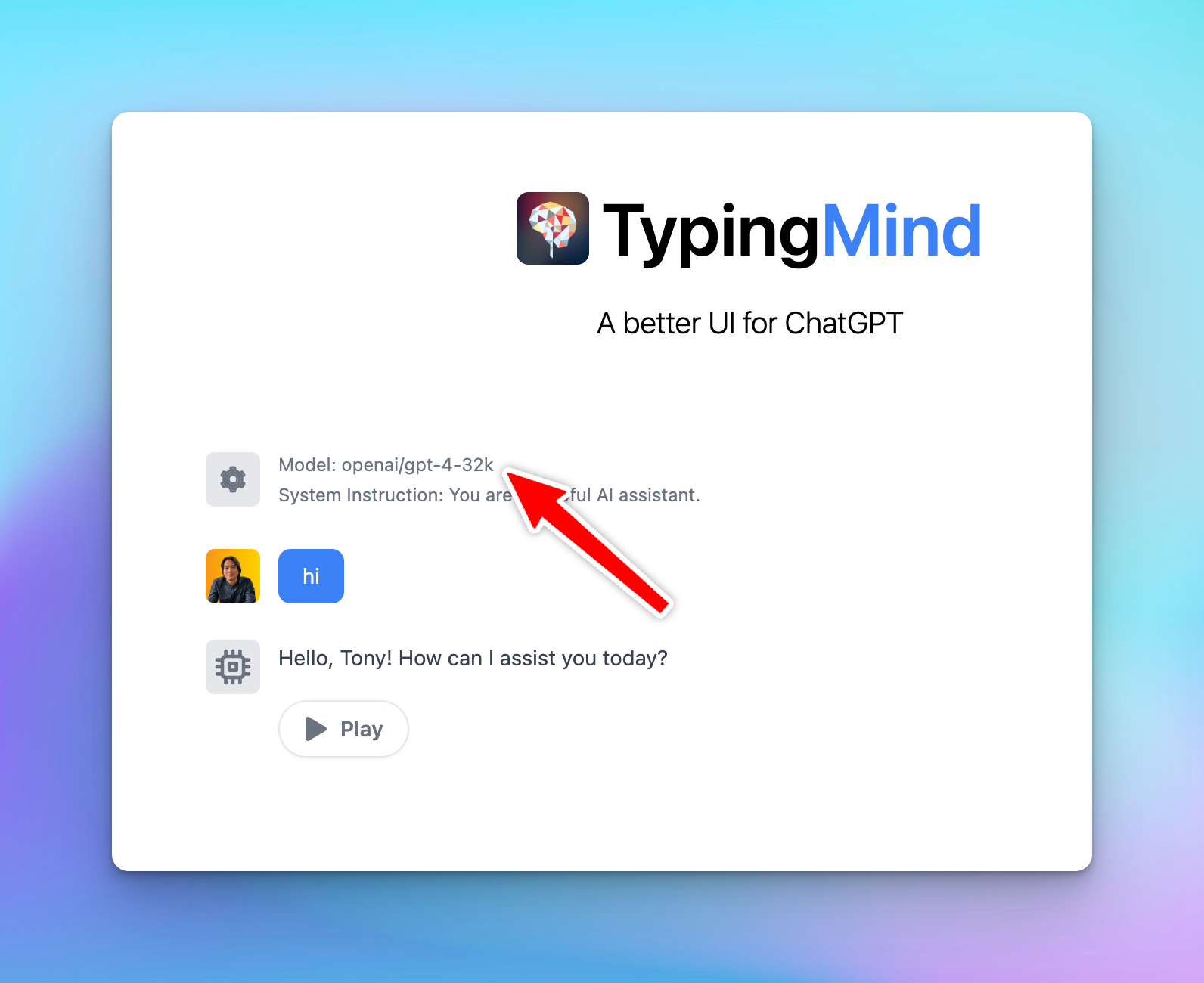 How to use OpenRouter models on Typing Mind