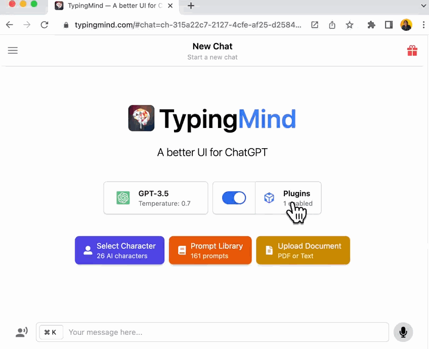 TypingMind is Turning ChatGPT into Your Personal Assistant. Here’s How. - TypingMind Blog