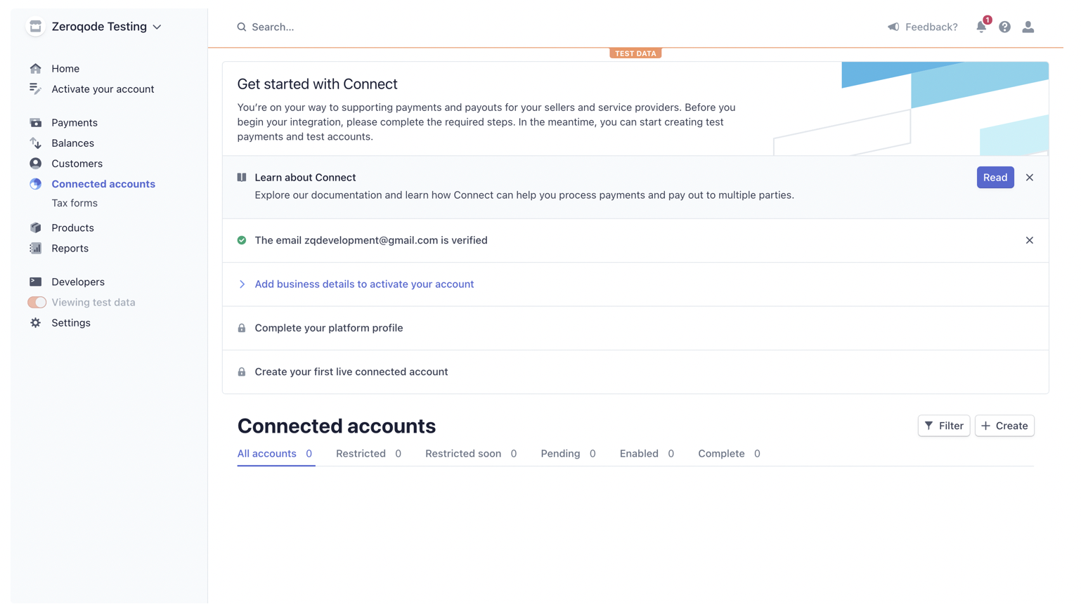 Connecting Stripe payment using Stripe plugin