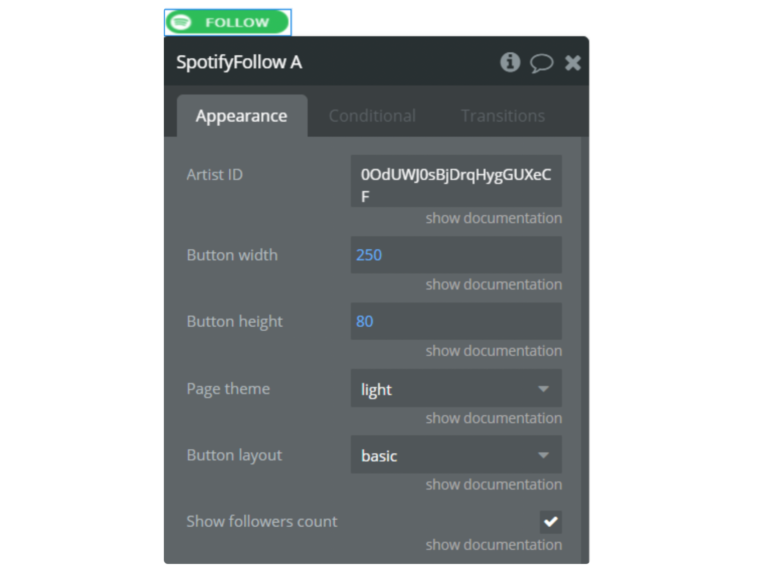 Spotify Embed Plugin