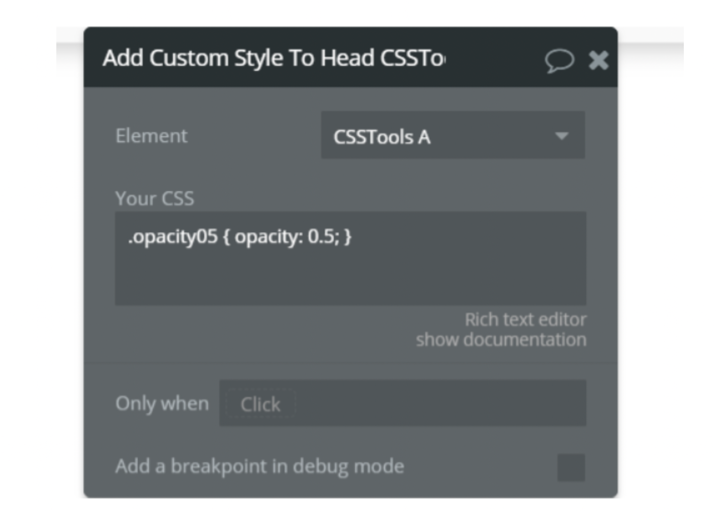 CSS Tools Plugin