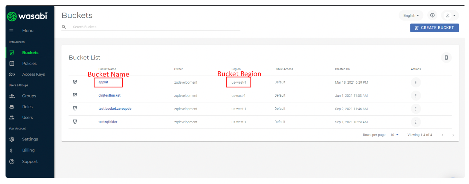 Wasabi Cloud Storage
