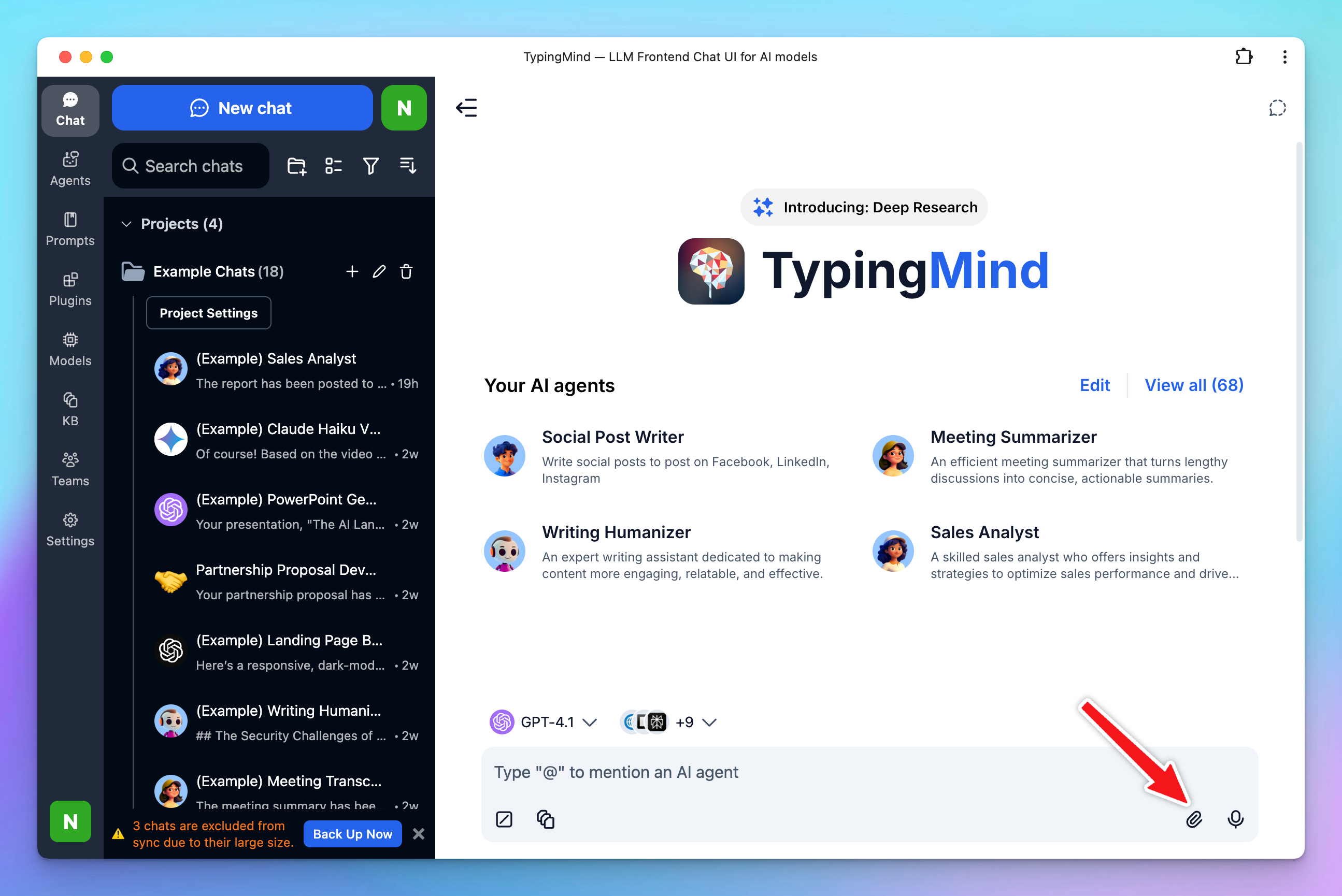 Get started with TypingMind