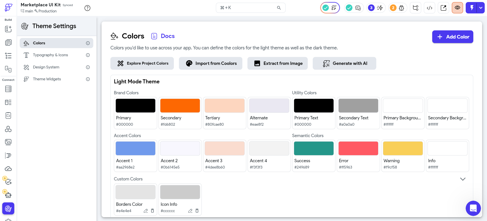 Marketplace UI Kit