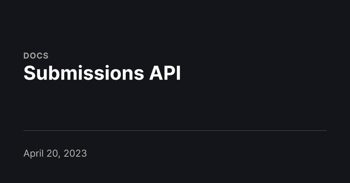 submissions-api-formcarry-documentations