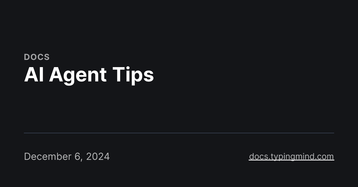 ai-agent-tips