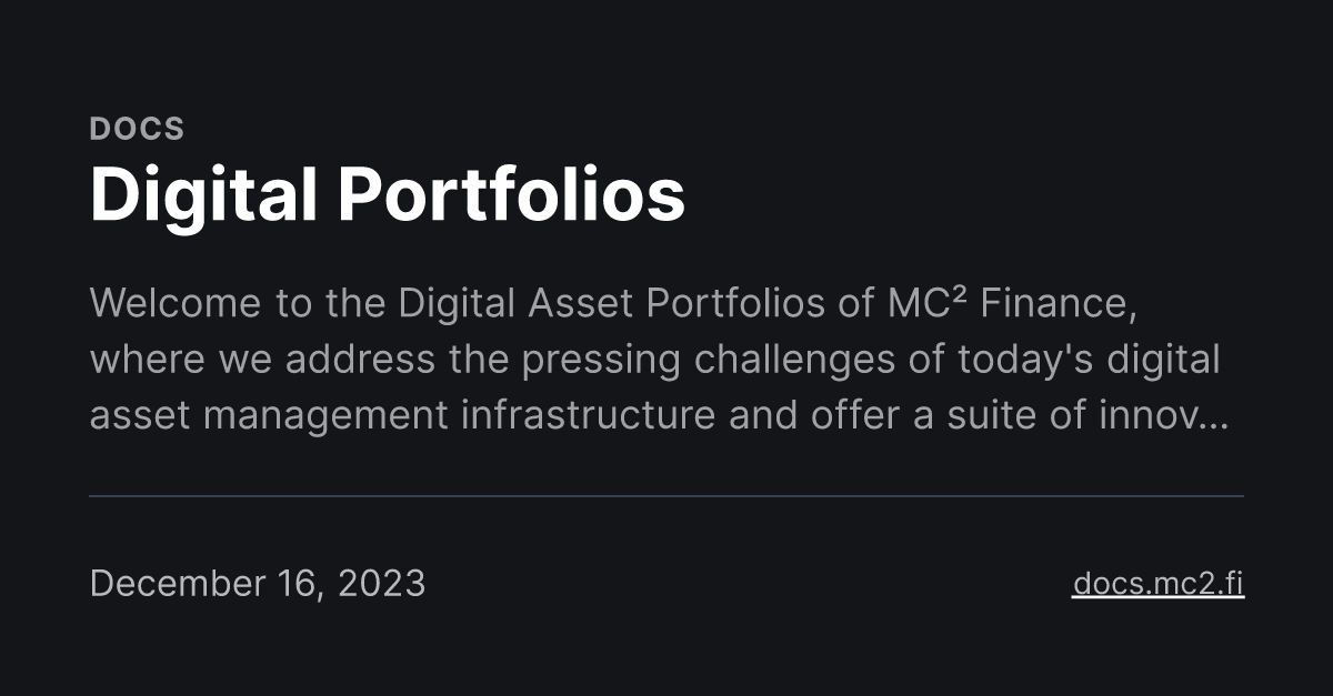 Digital Portfolios