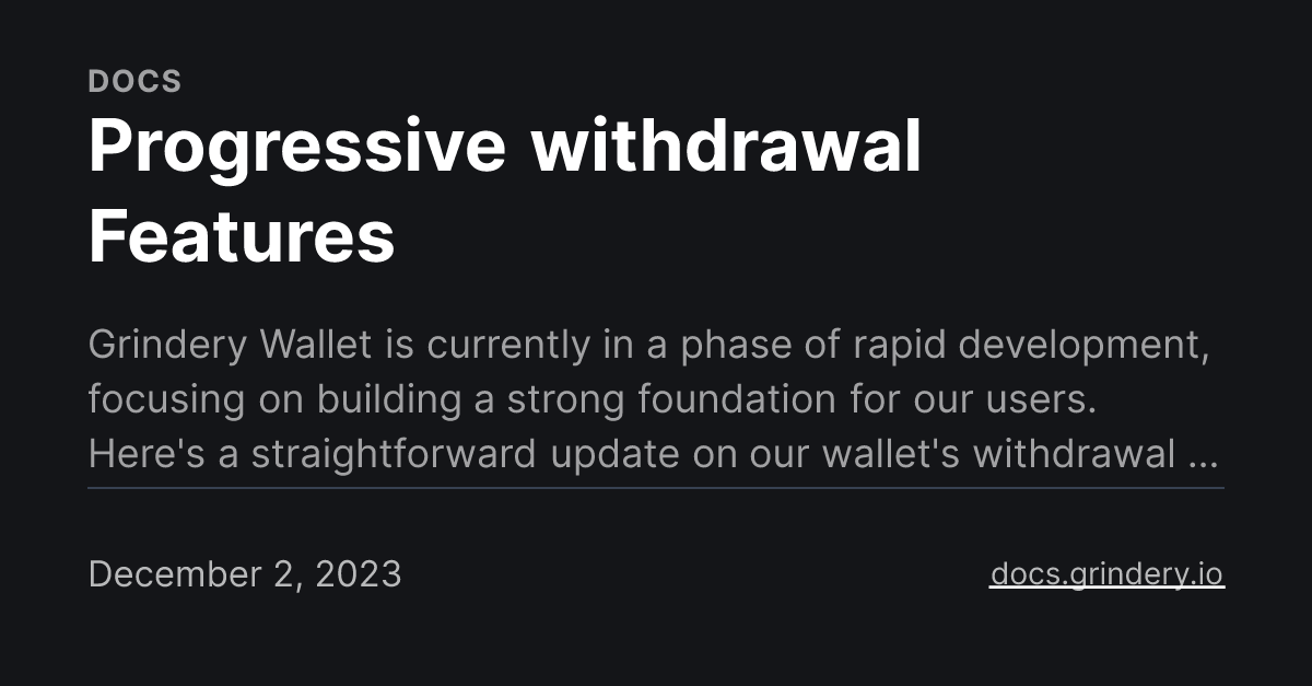 progressive-withdrawal-features