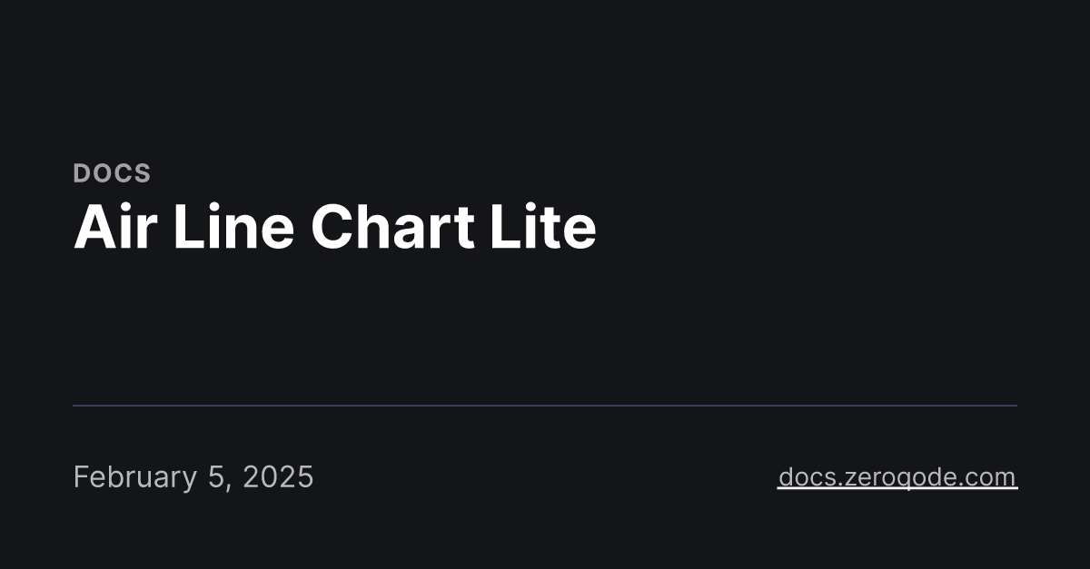 Air Line Chart Lite