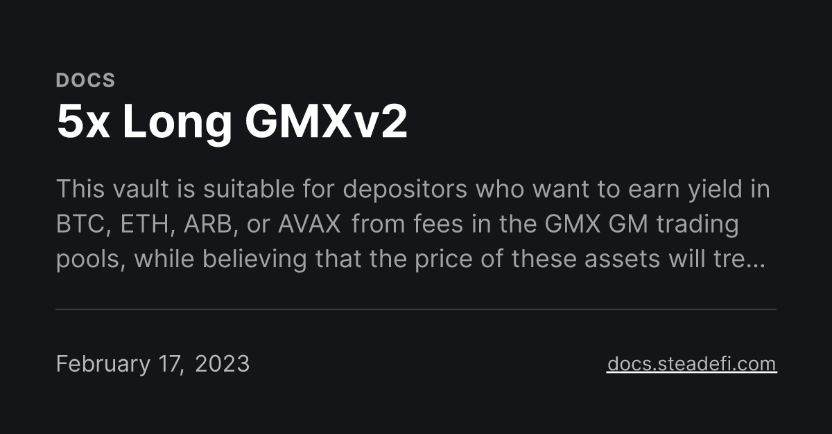 5x Long GMXv2