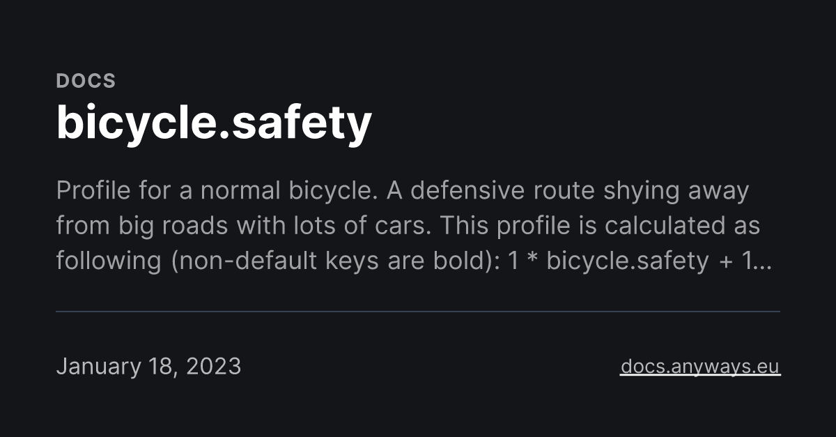 bicycle.safety