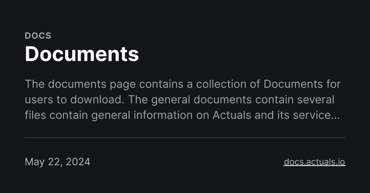 Documents