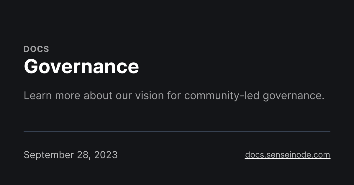 Governance