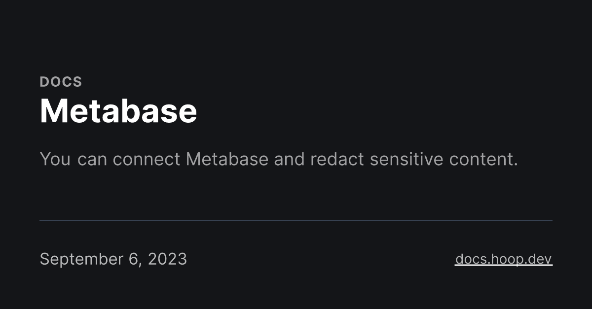 Metabase